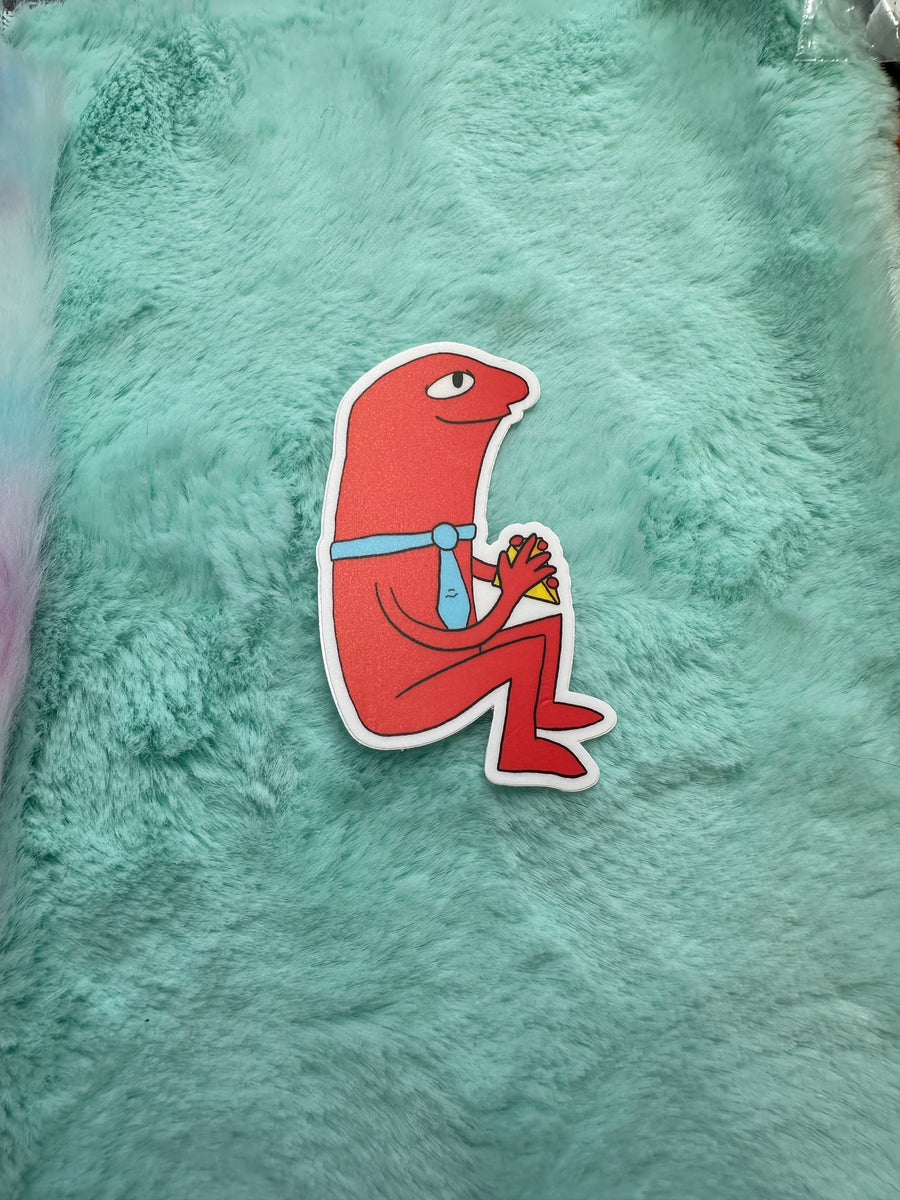 Happy Cheese Grip Alan Sticker – Hibiscus Stitch